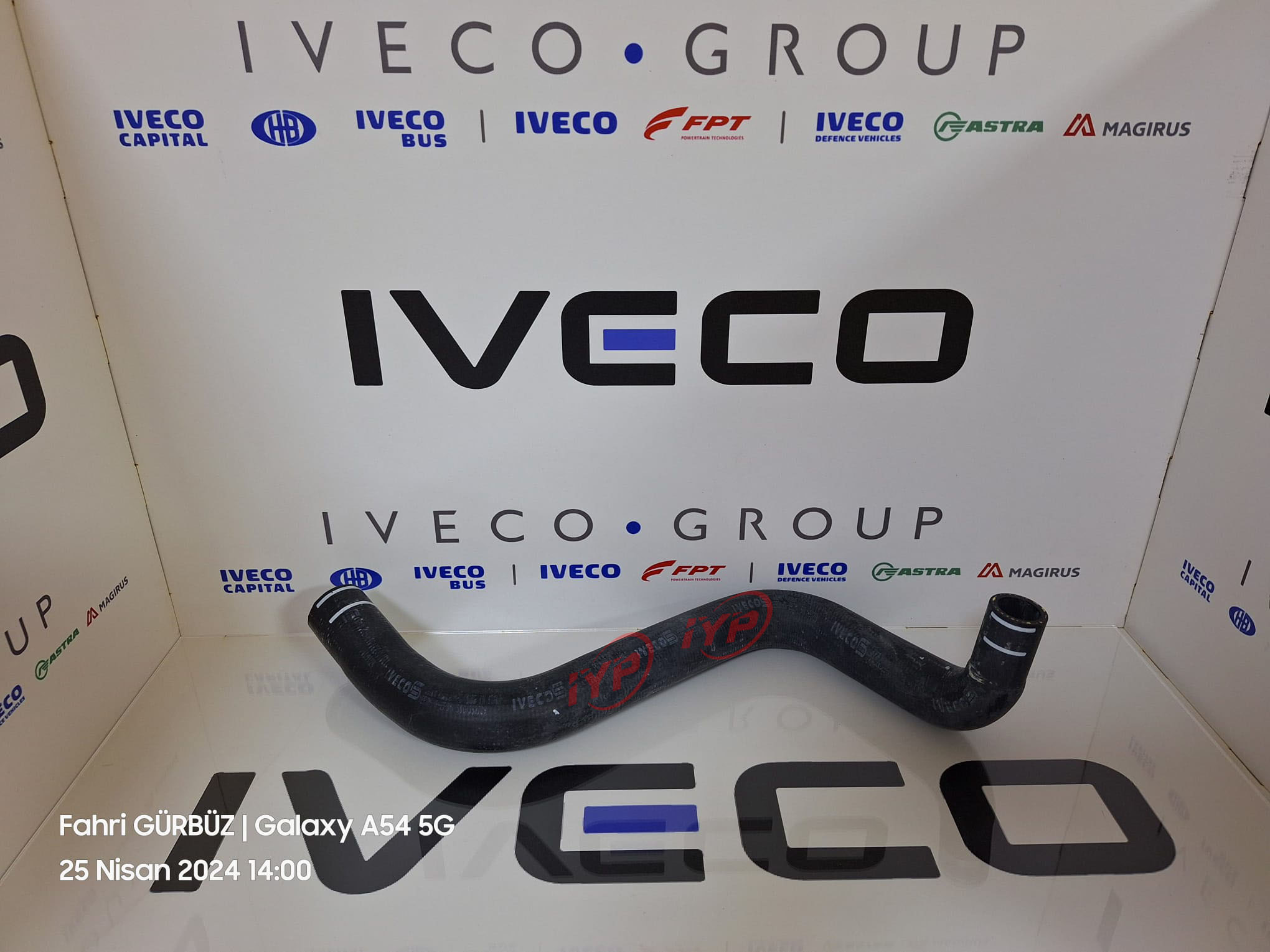 5801393729 HORTUM, HAVA EMME KOMPRESÖR Ankara Iveco Yedek Parça